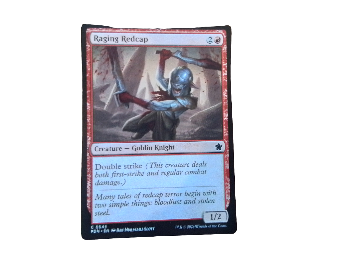 Magic Single - Raging Redcap(FDN) – Redcaps Montrose