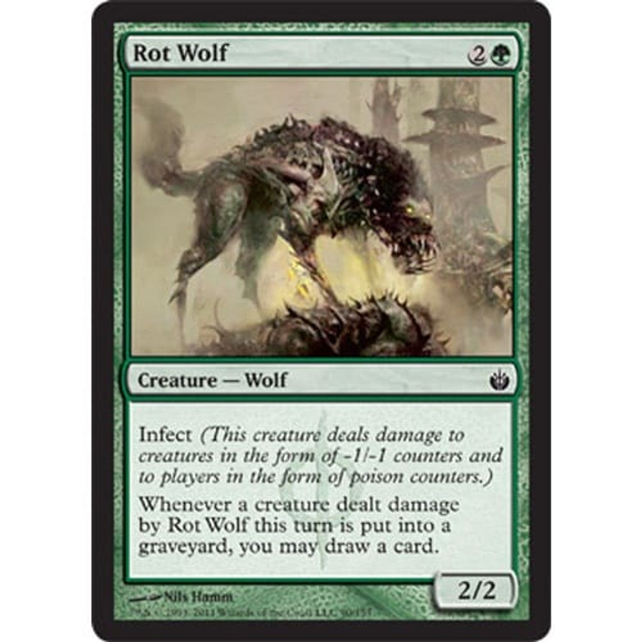 Magic Single: Rot Wolf – Redcaps Montrose