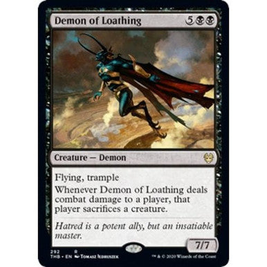 Magic Single - Demon of Loathing Foil (THB) – Redcaps Montrose