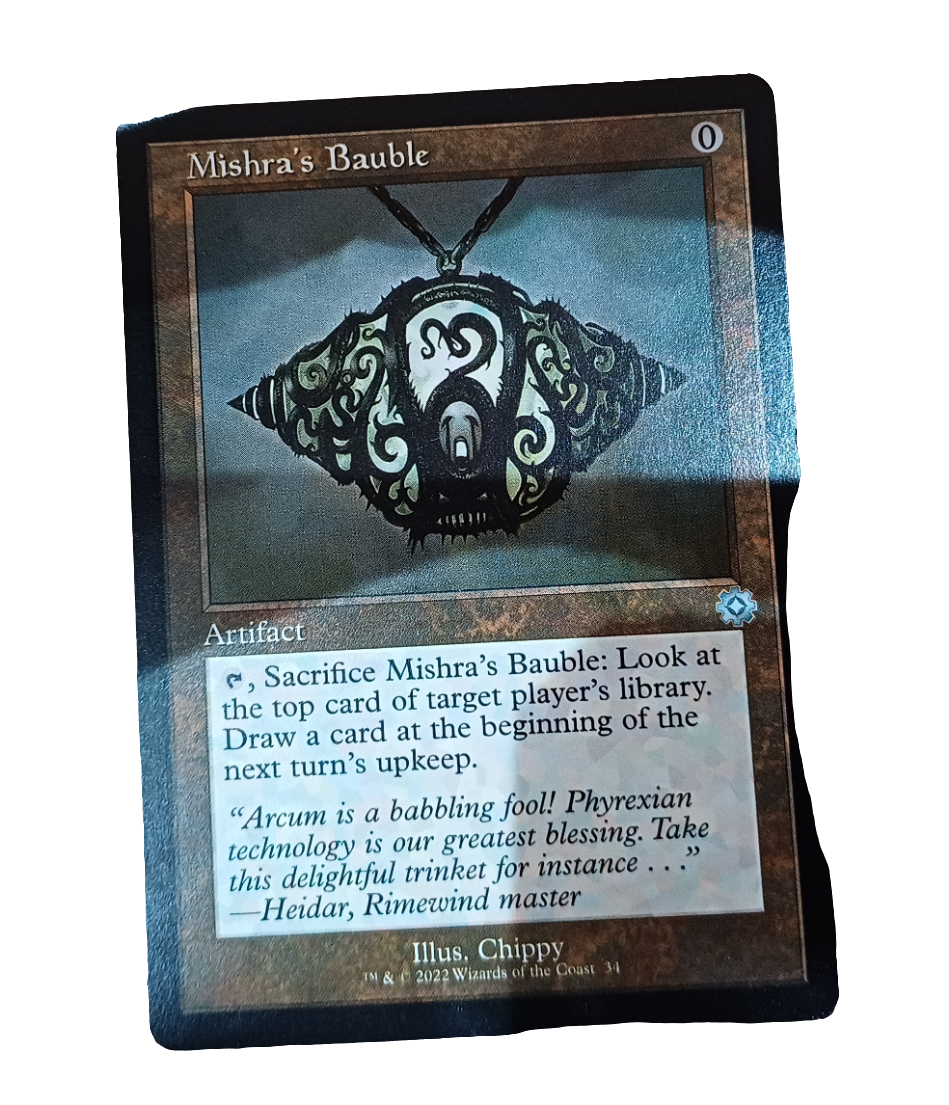 Magic Single - Mishra's Bauble (illus. Chippy) – Redcaps Montrose