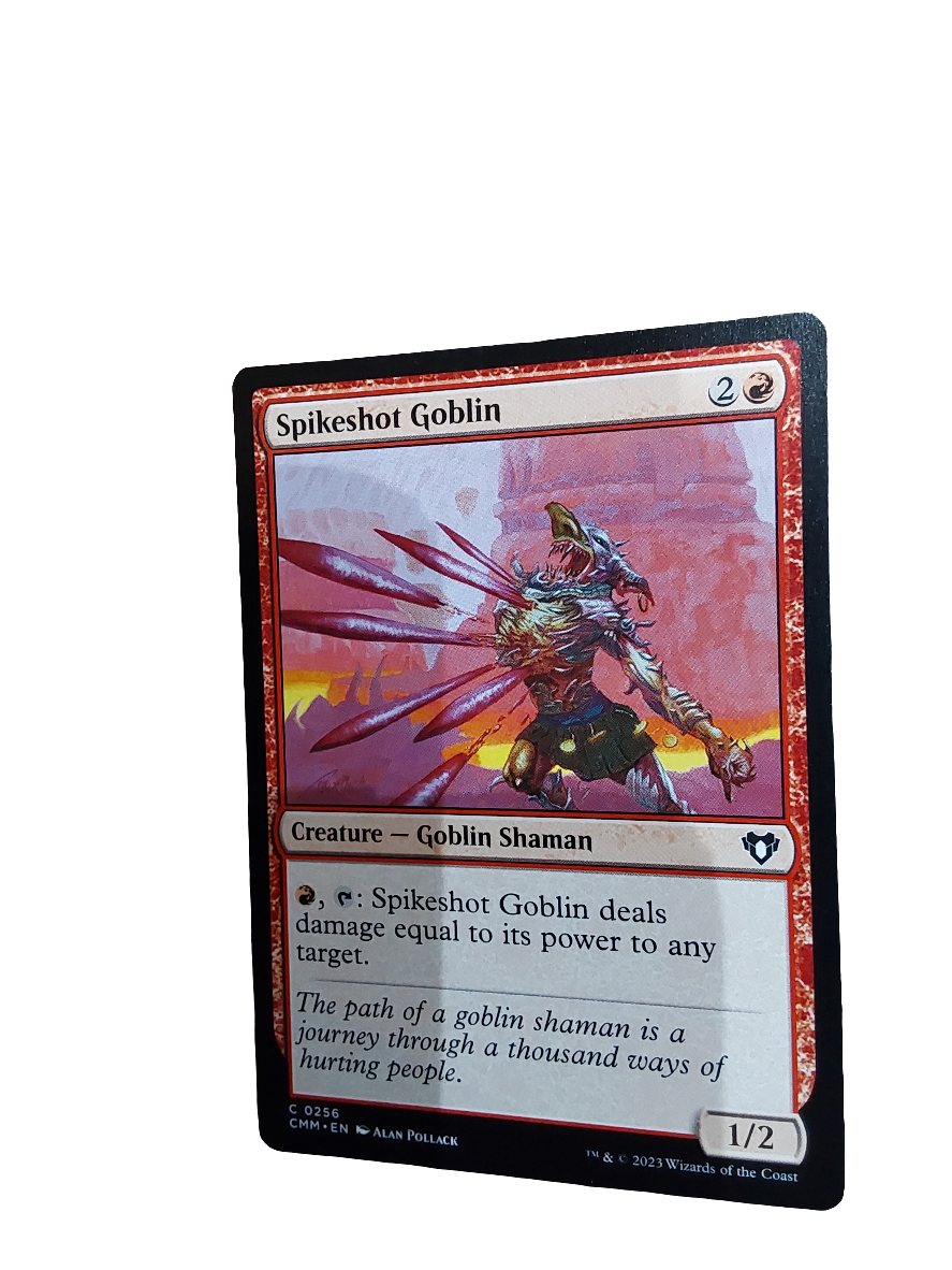Magic Sinlge - Spikeshot Goblin(CMM) – Redcaps Montrose