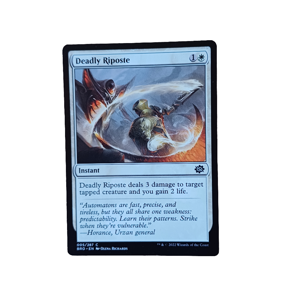 Magic Single - Deadly Riposte (BRO) – Redcaps Montrose