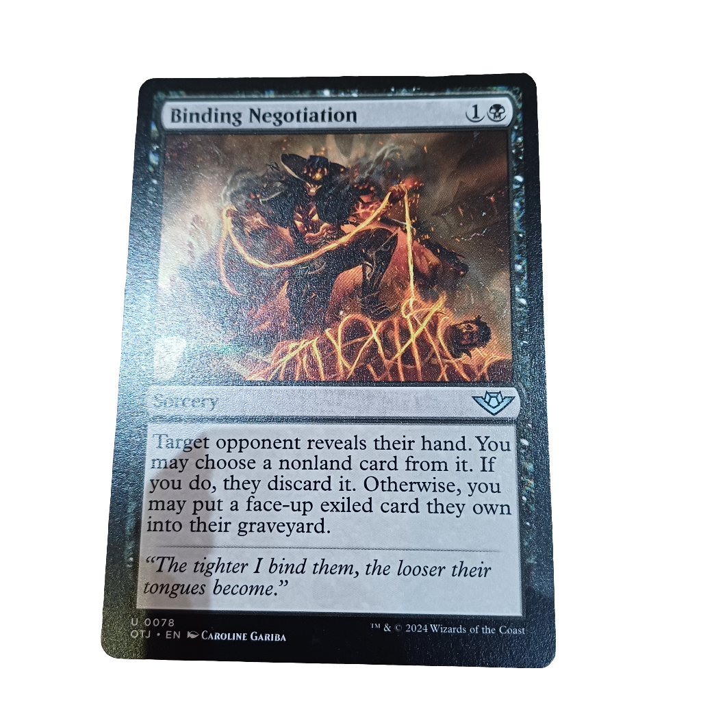 Magic Single - Binding Negotiation (OTJ) – Redcaps Montrose